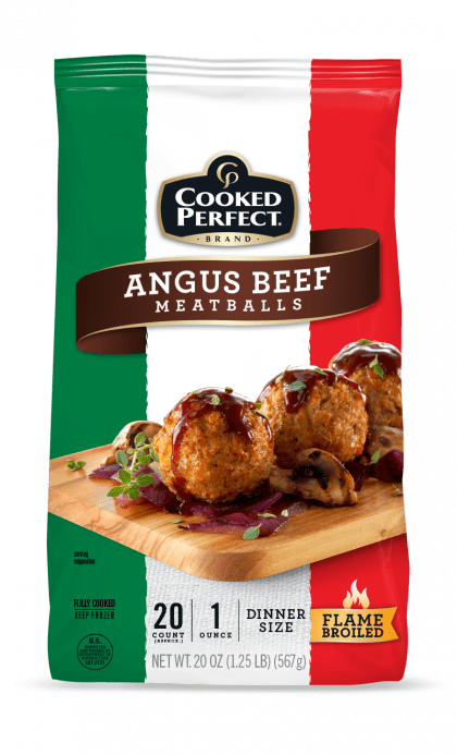 Angus Beef Meatballs Cooked Perfect